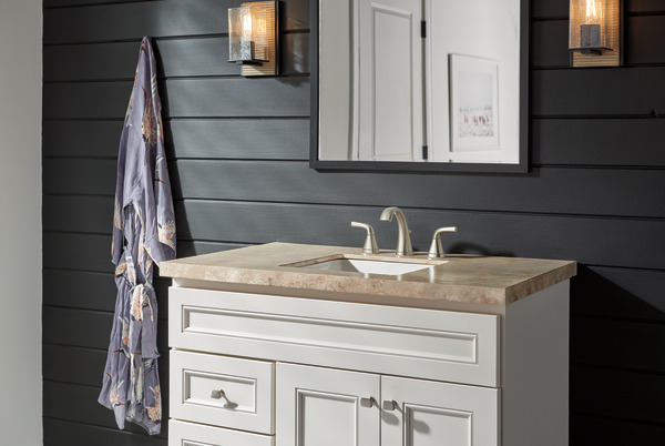 P3535LF-BN - Two Handle Widespread Lavatory Faucet