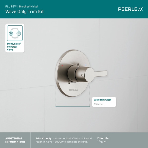 PTT14012-BN - Valve Only Trim Kit