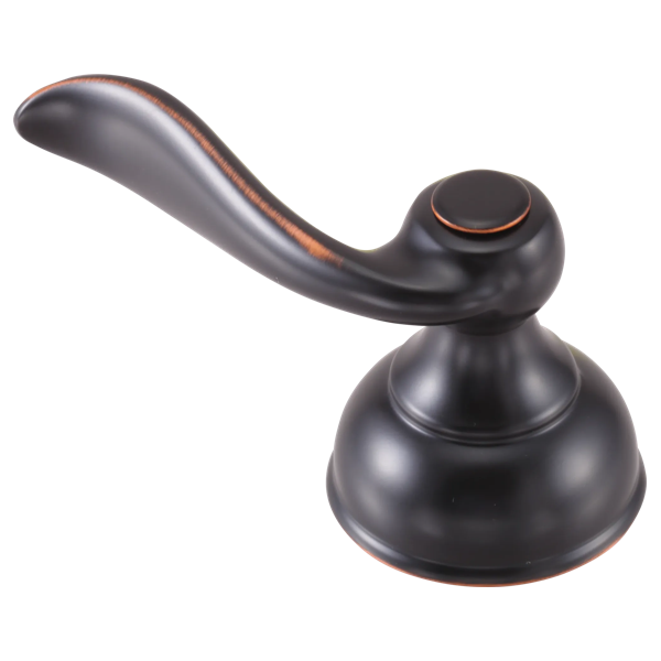 RP44118OB - Single Metal Lever Handle Kit with Button and Set Screw